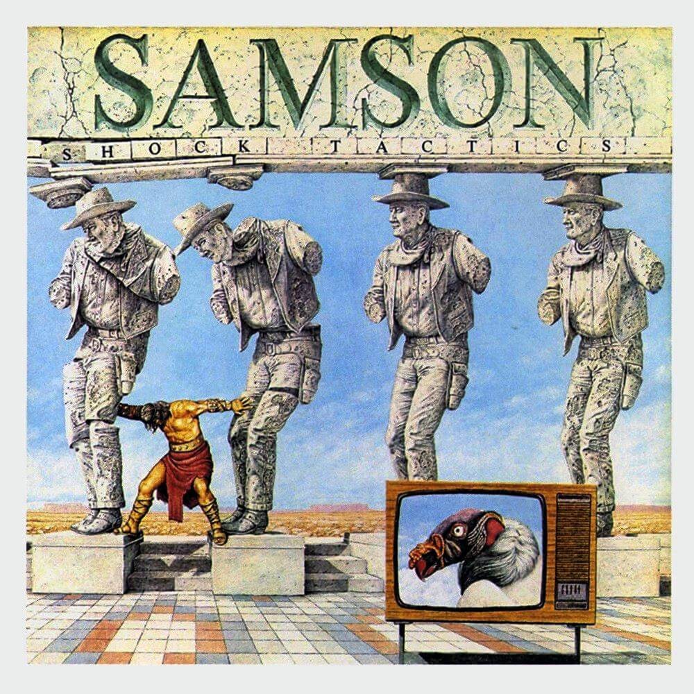 SAMSON - SHOCK TACTICS (SLIPCASE) | Shopee Brasil