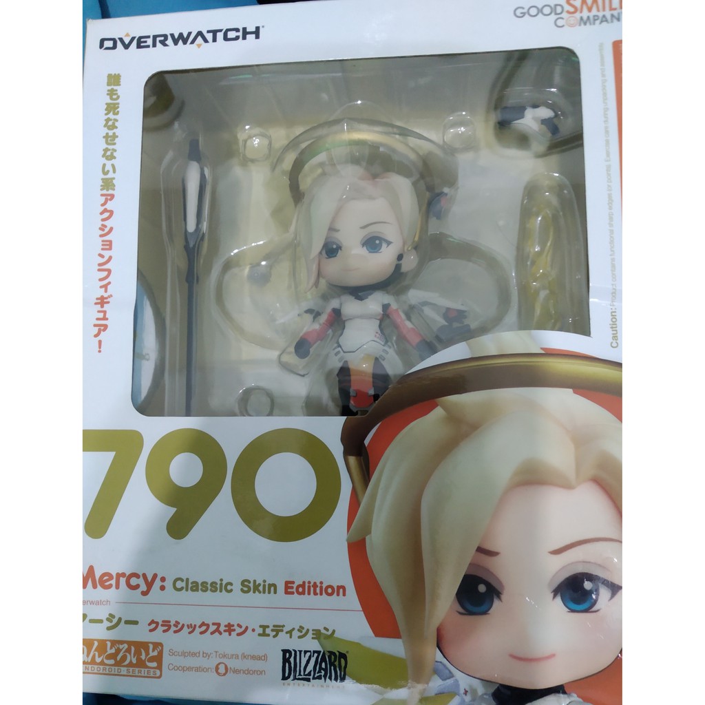 Mercy Overwatch Nendoroid original boneco figura good smile company ...