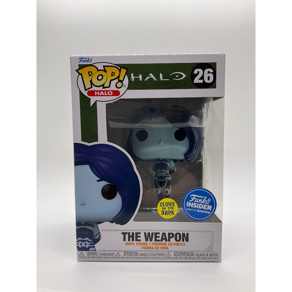 Funko Pop The Weapon #26 Glow Gamestop (caixa com detalhes) | Shopee Brasil
