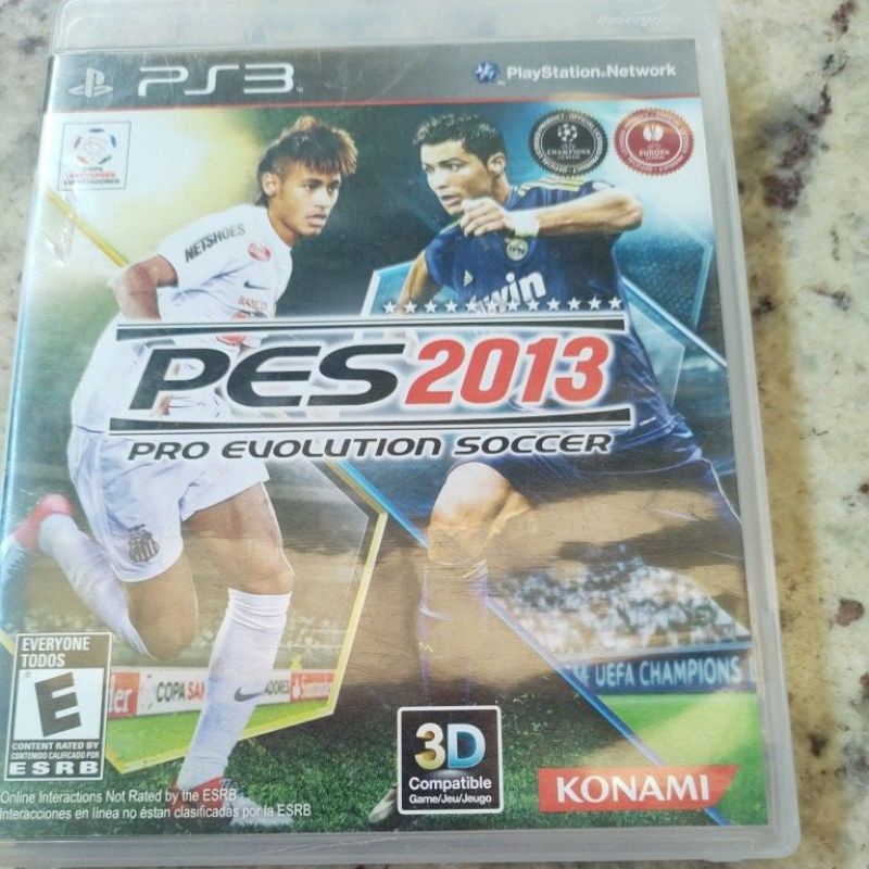 Jogo PS3 Pes 2013 Pro Evolution Soccer 3D | Shopee Brasil