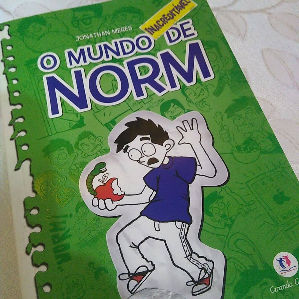 Livro O Mundo Inacreditavel de Norm de Jonathan Meres | Shopee Brasil