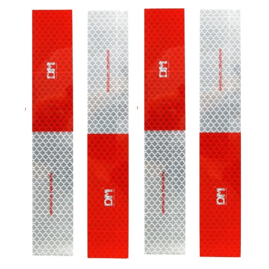 Kit 30 X Faixa Refletiva Lateral Dm Padrão 3m Direita Esquerda Van Furgao Bau Ducato Sprinter ...