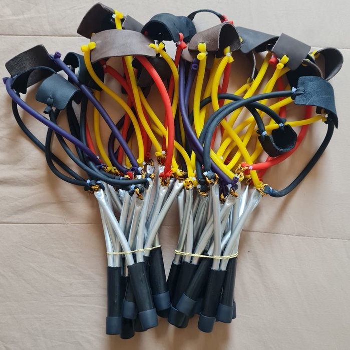 Atiradeira / Estilingue / Bodoque / Funda - ARTESANAL de Alumínio ...