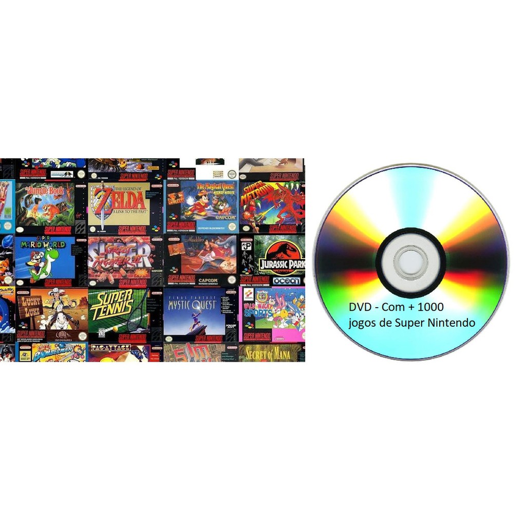 Jogos de Super Nintendo. mais de 1000 jogos de super Nintendo ...