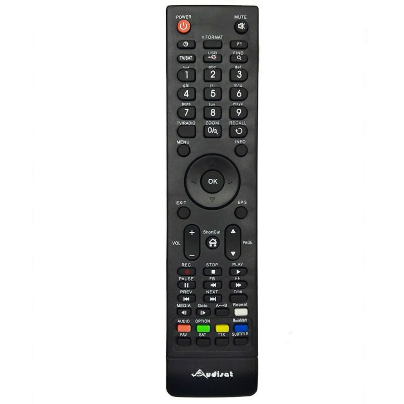 Controle Remoto Para Receptor Audisat A1/ A1 plus / A3 / A5 plus | Shopee Brasil