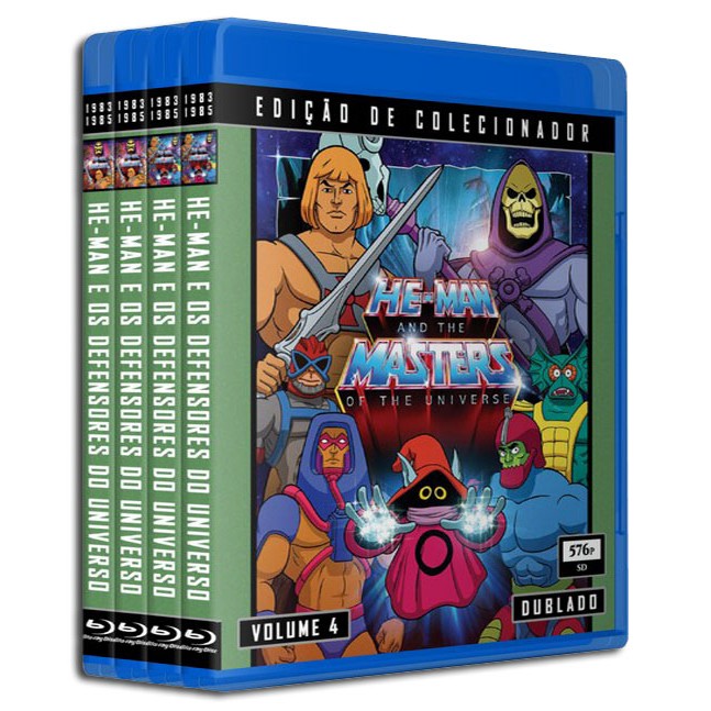 He-Man - Serie Completa Em Blu-ray (dublado) Bluray | Shopee Brasil