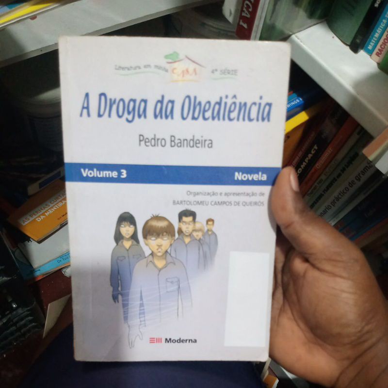Livro -A droga da obediência - Pedro Bandeira | Shopee Brasil