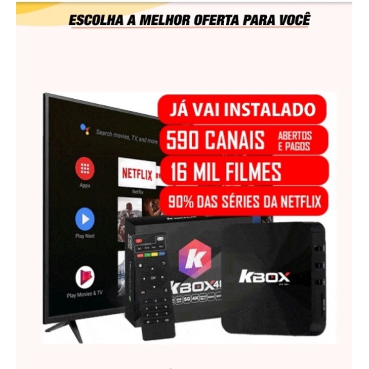 KBOX TV | Shopee Brasil