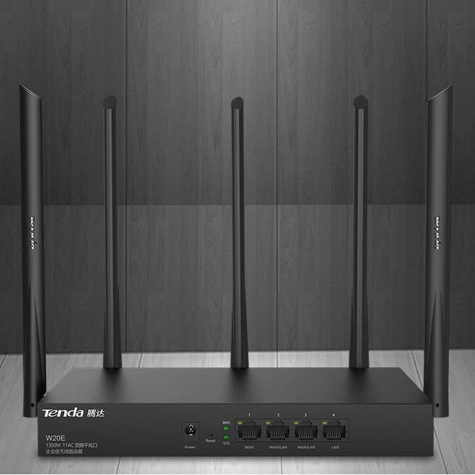 Tenda W20E/W18E/W15E Roteador Sem Fio Wifi Enterpise 1350m 2.4g / 5g Router Dual Band | Shopee ...