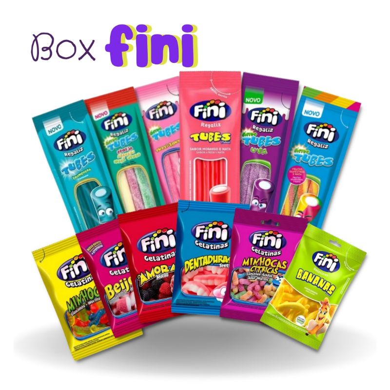 Box com 20 Finis Sortidos - Presente | Shopee Brasil