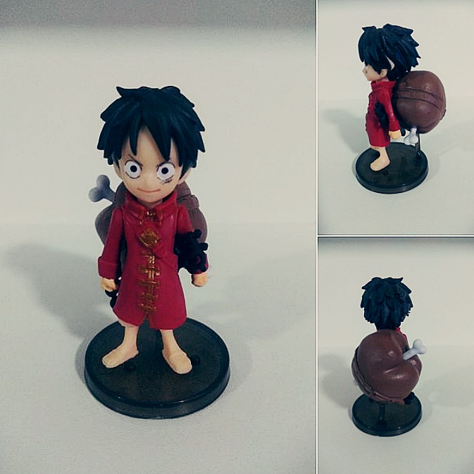 Action figure miniatura One Piece - Luffy | Shopee Brasil