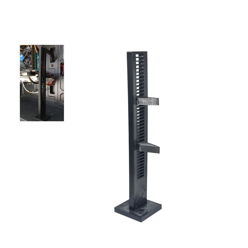 Suporte Para Placa Vídeo Gpu Torre Ajustável Horizontal - Escorrega o Preço