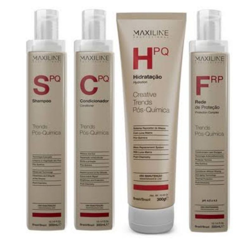 LINHA TRATAMENTO TRENDS MAXILINE | Shopee Brasil