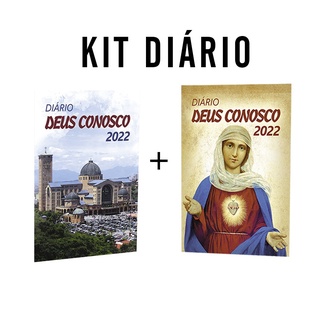 Kit Diario Deus Conosco 2022 - Aparecida + I.C de Maria | Shopee Brasil