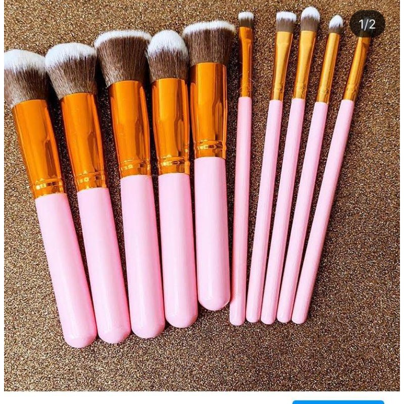 kit de Pincel Rosa Fashion | Shopee Brasil