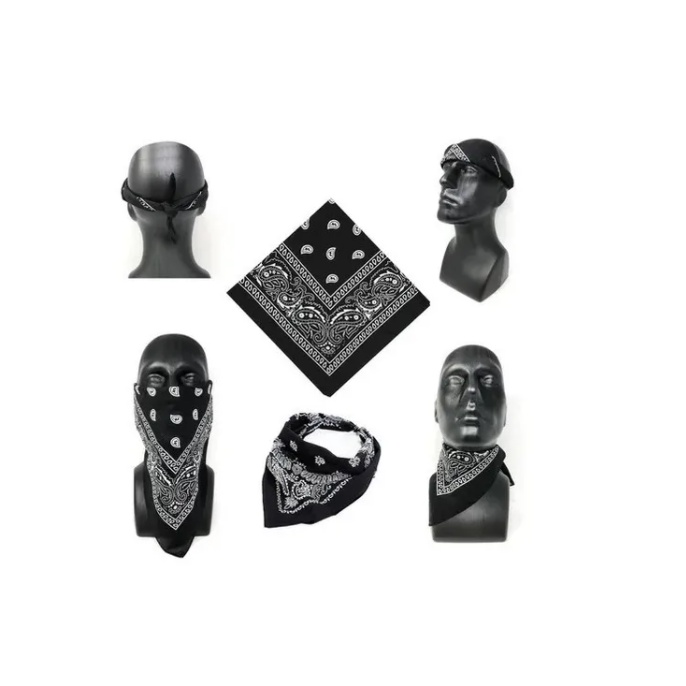 Kit 3 Bandana Original Rapper/Trap | Shopee Brasil