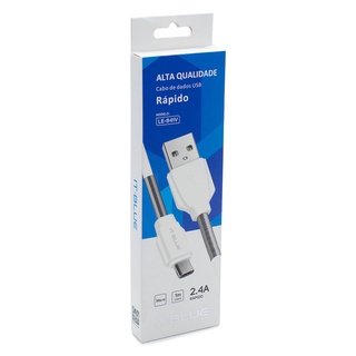 Cabo de dados It-Blue USB V8 LE-841V Revestimento Borracha 1m | Shopee ...