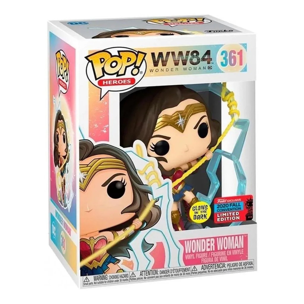 FUNKO POP DC - MULHER MARAVILHA (WONDER WOMAN) #361 | Shopee Brasil