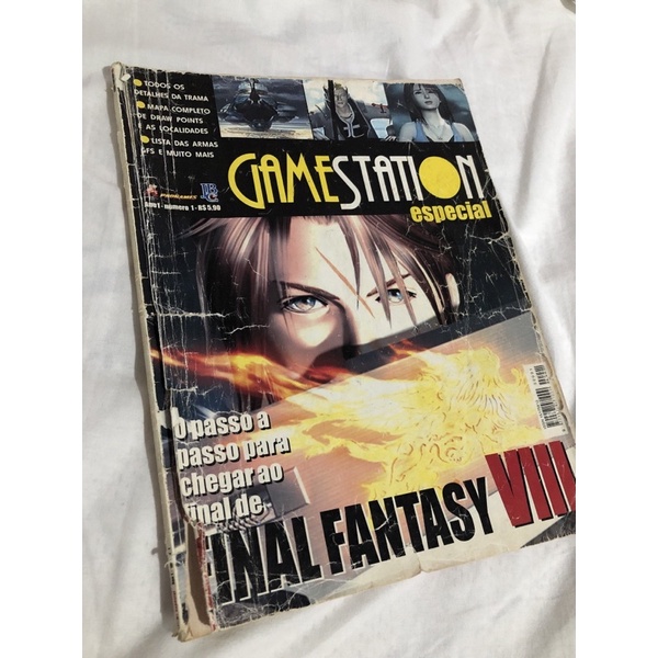 Revista Gamestation especial - Final Fantasy VIII - Escorrega o Preço