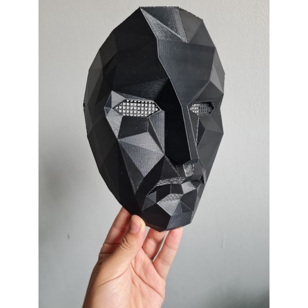 Mascara Round 6 Lider Front Man Cosplay Squid Game halloween | Shopee ...
