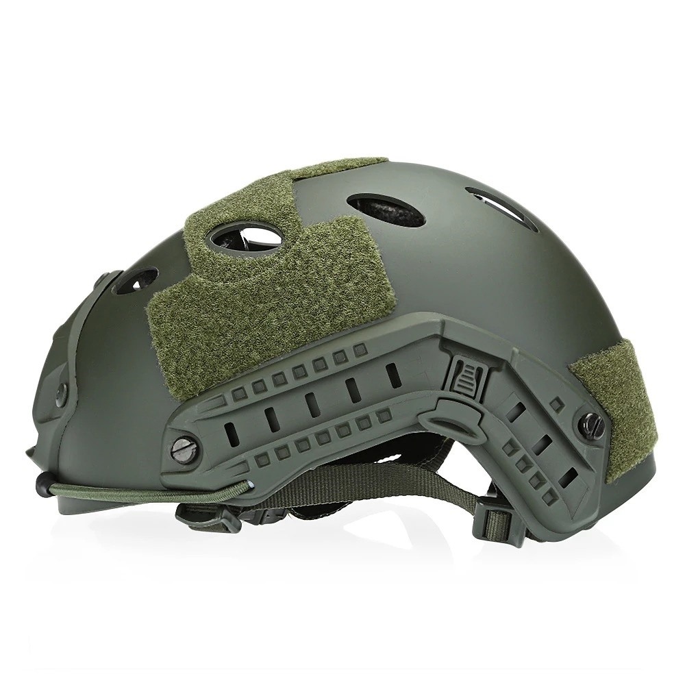 Capacete Tático Emerson Fast Rapel Gear - Verde - Escorrega o Preço