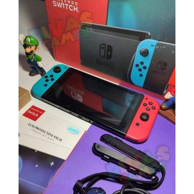 Nintendo Switch V2 (Modelo NOVO) DESBLOQUEADO | Shopee Brasil