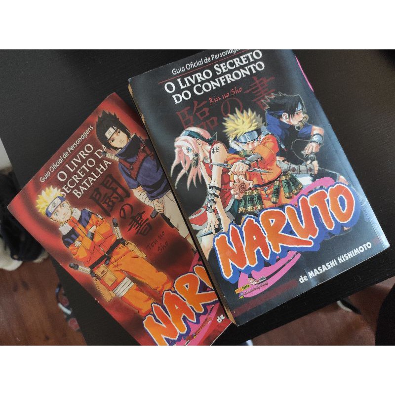 Guias Naruto (Databook 1 e 2) | Shopee Brasil