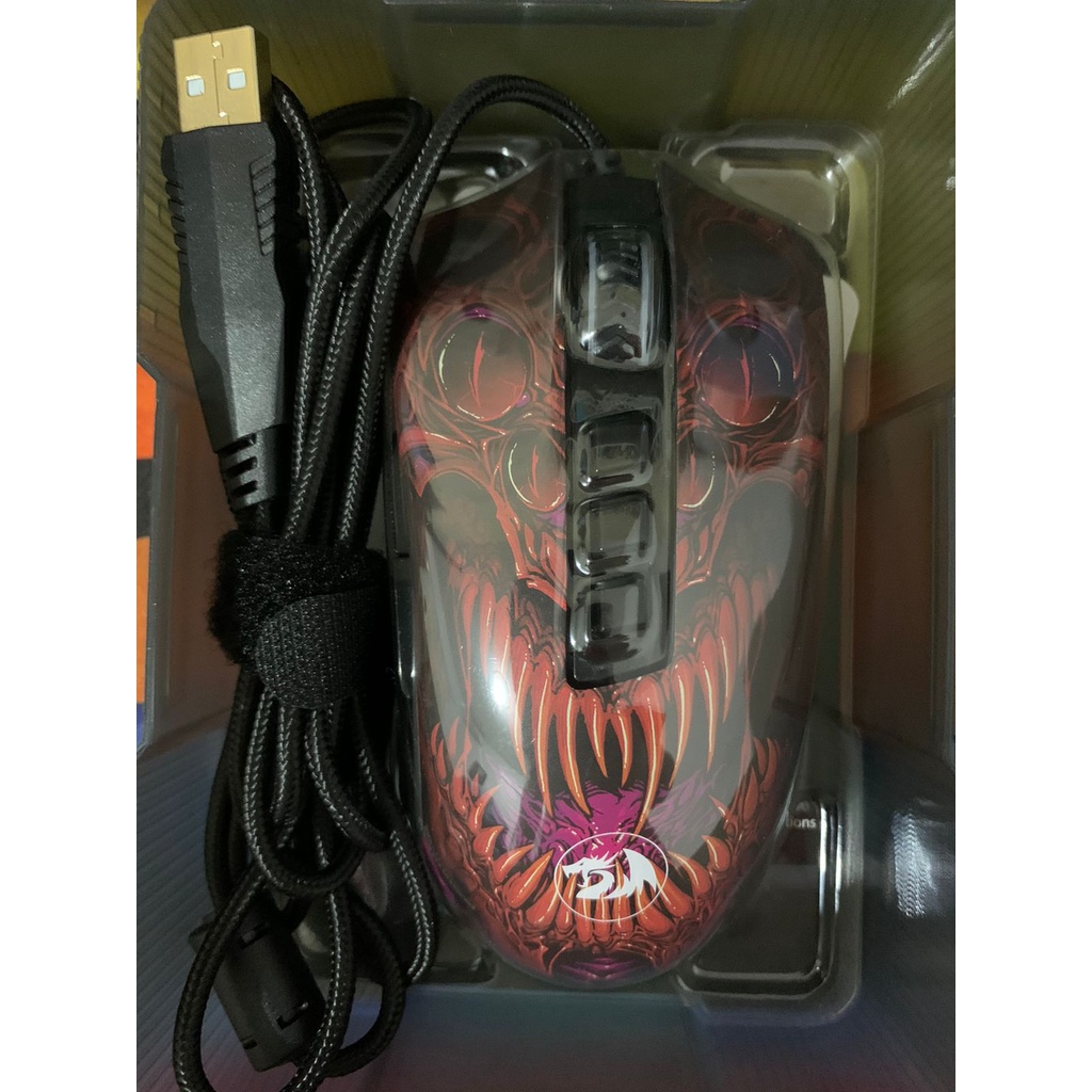MOUSE REDRAGON INFERNAL RYU (recondicionado) | Shopee Brasil