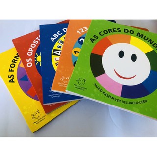 Livro As Cores do Mundinho cartonado resistente | Shopee Brasil