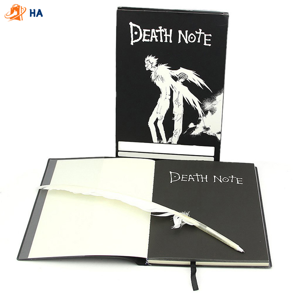 Anime Death Note Props Notepad + Jogo De Pena Notebook Death Note ...