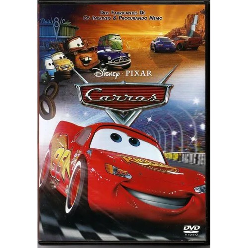Dvd Carros Disney Pixar Original Shopee Brasil