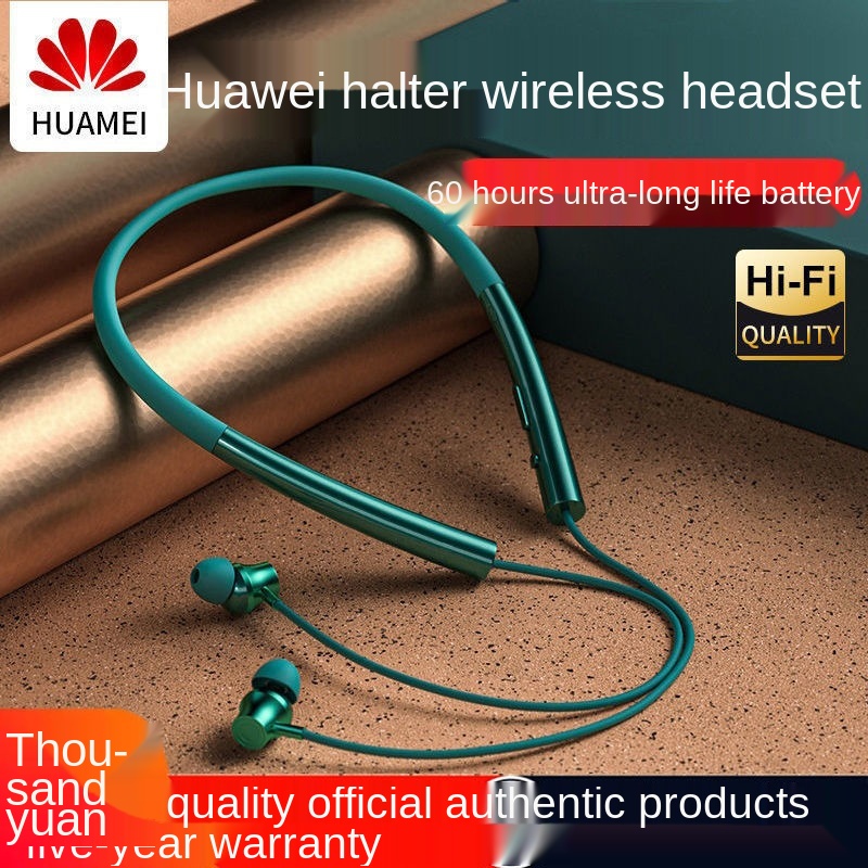 Fone De Ouvido Sem Fio Bluetooth Huawei, Gancho No Pescoço Sports ...