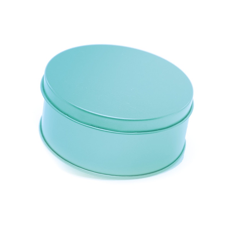 Lata Redonda 10x4 - Azul Tiffany - Unidade | Shopee Brasil