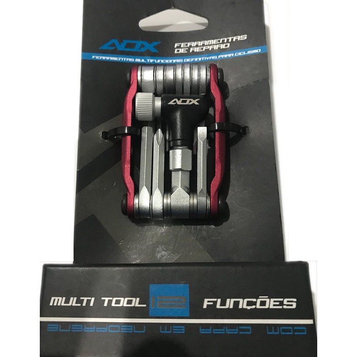 Kit Ferramenta para bike Audax Adx Canivete 12 Funcoes | Shopee Brasil