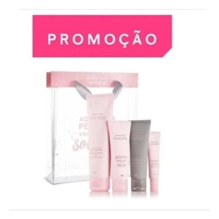 kit de cuidados com a pele Time Wise 3D MARY KAY Skin care completo 4 Produtos | Shopee Brasil