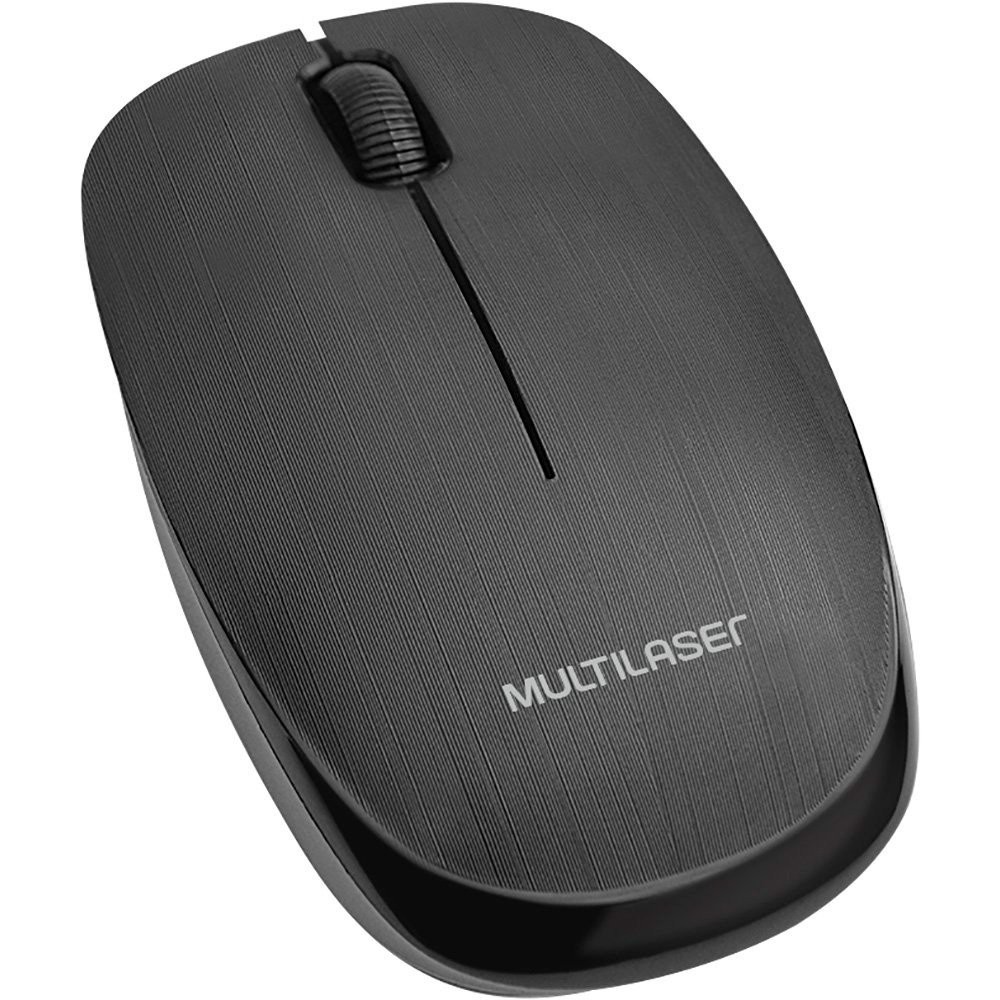 Mouse Multilaser Mo251 Preto Sem Fio 2.4 Ghz 1200 Dpi Usb | Shopee Brasil