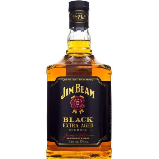 Whisky Jim Beam Black Extra Aged 1L Jim Beam Sabor Black 1L | Shopee Brasil