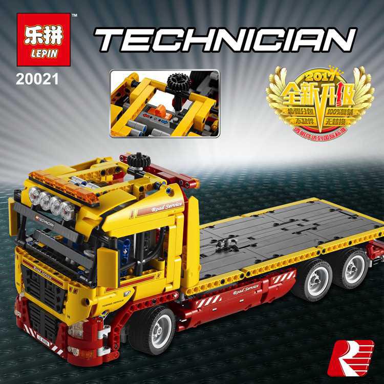 (made In China) Caminhão Compatível Lego 8109 Flatbed 20021 Out Of ...