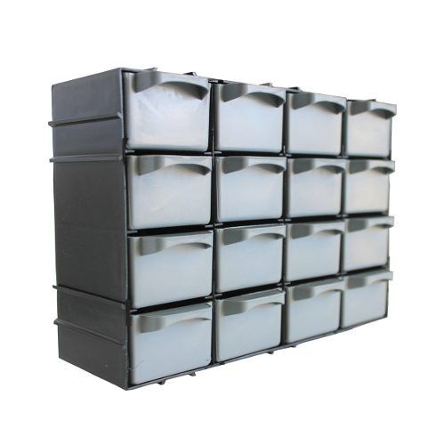 Mini Gaveteiro Modular 7001 Mini Organizador Com 16 Gavetas | Shopee Brasil