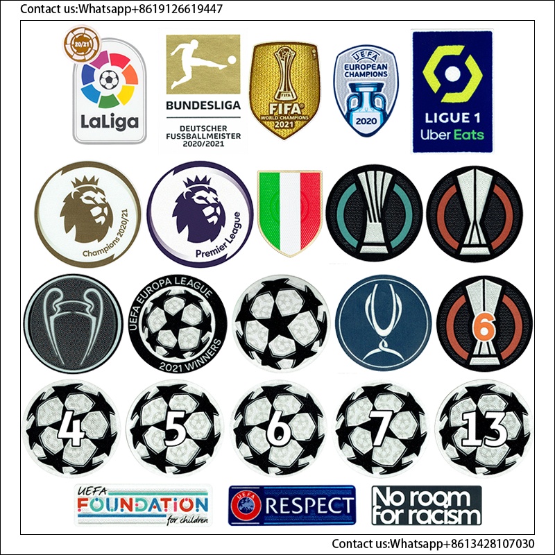 Patch Liga De Preferida Adicionar Seu Favorito 22-23 | Shopee Brasil