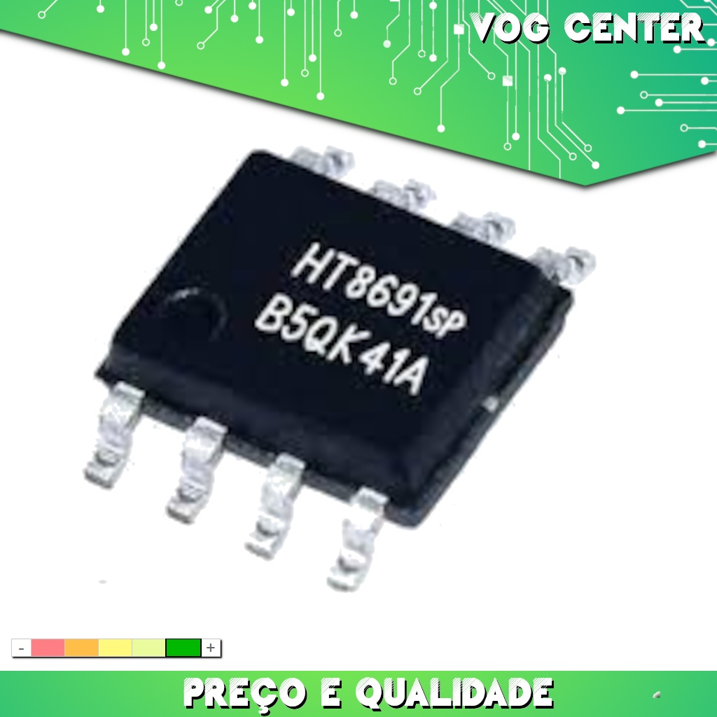 CI Ht8691sp Ht 8691 HT8691 SMD Sop8 | Shopee Brasil