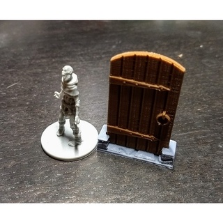 Porta Zombicide Black Plague Door Token Zombicide mobília RPG Dungeons ...