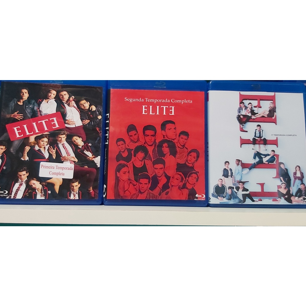 Blu Ray Série Elite 1º2º E 3º Temporada Completa Dublado E Legendado Shopee Brasil
