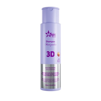 Magic Color Shampoo Matizador 3D 500ml | Shopee Brasil