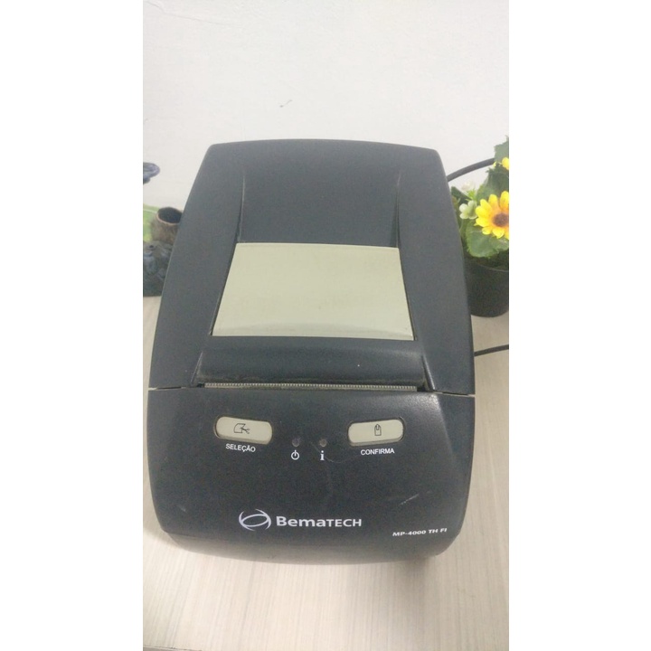 Impressora Térmica De Cupom Fiscal Bematech Mp-4000 Th Fi | Shopee Brasil