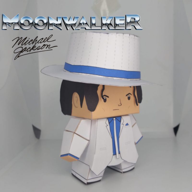 Boneco de papel papertoy Michael Jackson Smooth Criminal - Artesanato ...