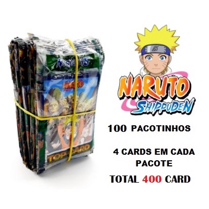 400 Cartas Card Naruto Shippuden Festa | Shopee Brasil