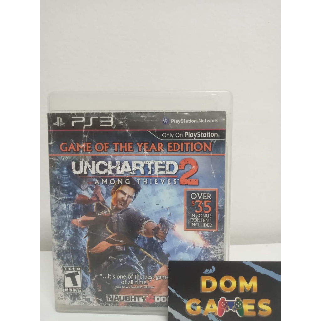 Uncharted 2 Among Thieves Ps3 Mídia Digital Psn - Escorrega o Preço