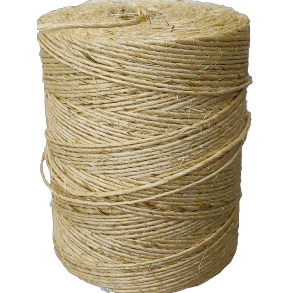 Fio de sisal 2mm 500 metros Artesanato | Shopee Brasil