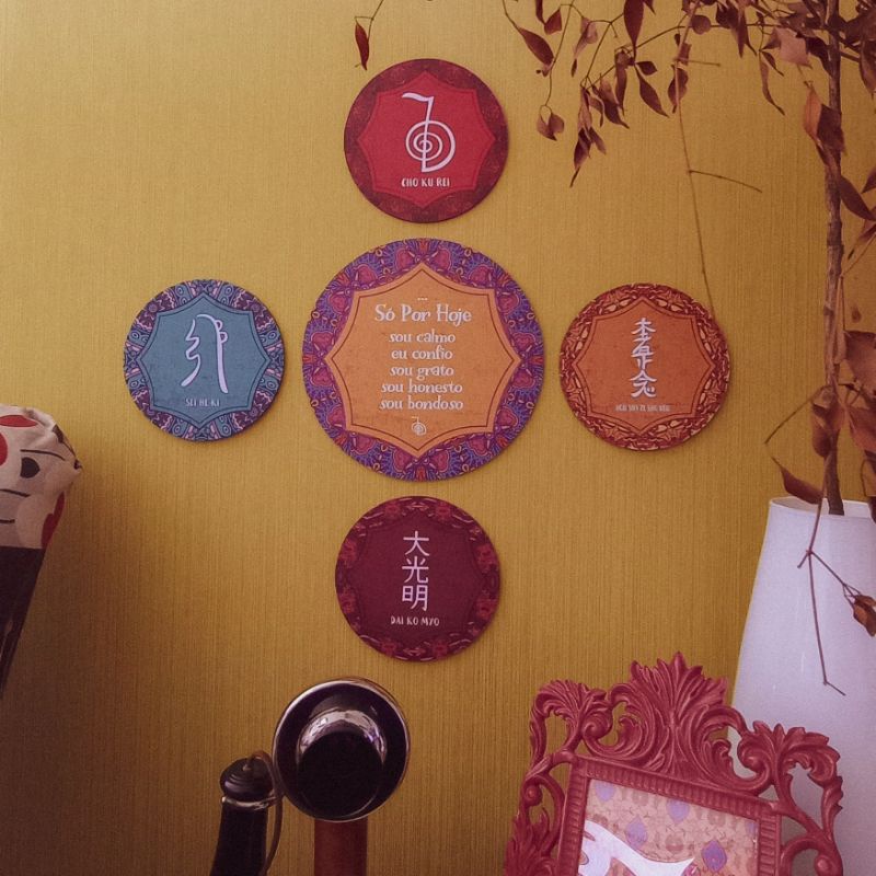 Conjunto Princípios do Reiki Gokai + Símbolos Chokurei SeiHeKi ...